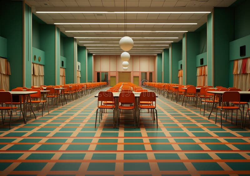 Empty Classroom School without Student or Teacher, Empty Chair and ...