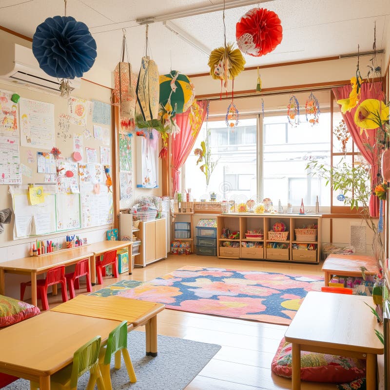 Empty Classroom Theme in Chinese New Year Stock Photo - Image of play ...