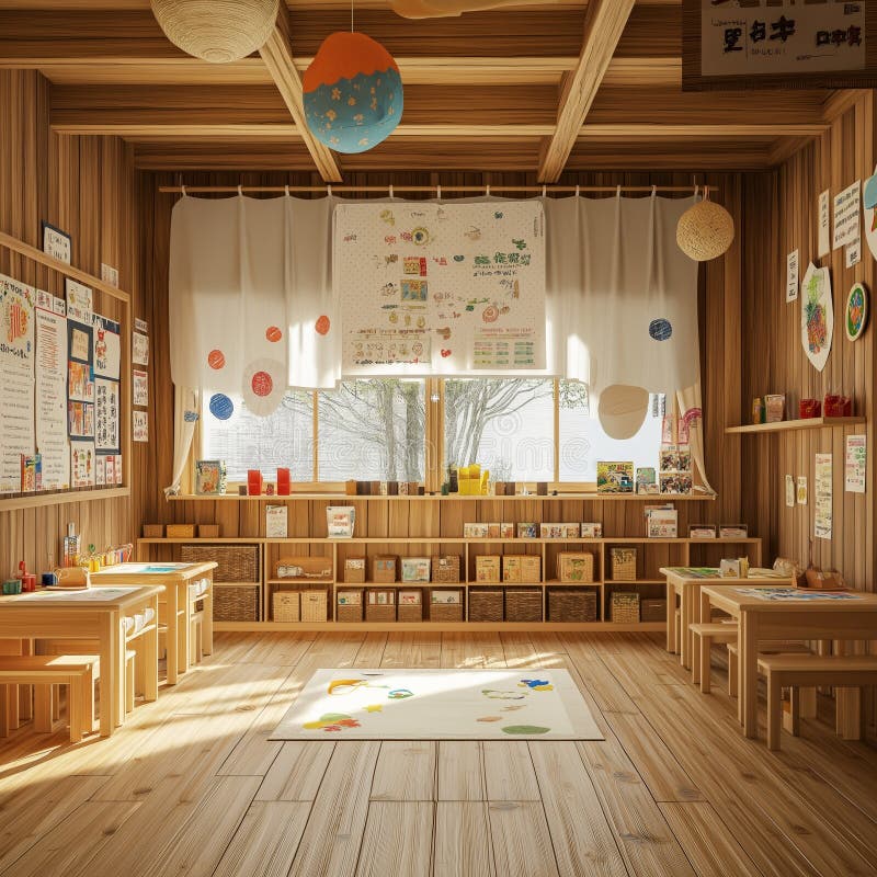 Empty Classroom Theme in Chinese New Year Stock Image - Image of ...
