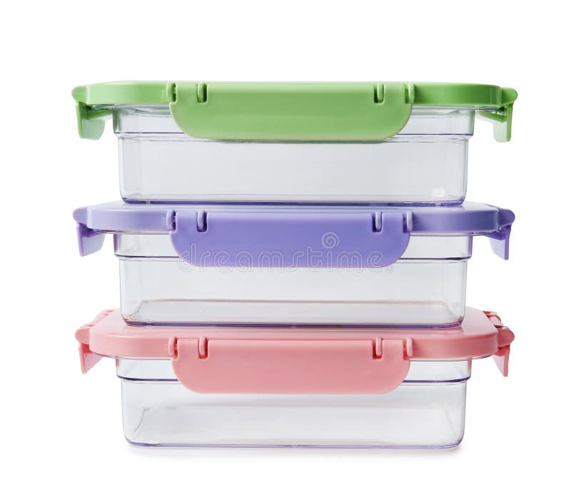 Empty Clean Boxes for Products Stock Image - Image of isolated, lunch ...