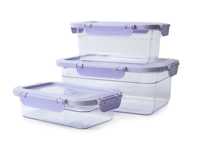 Empty Clean Boxes for Products on White Stock Image - Image of boxes ...