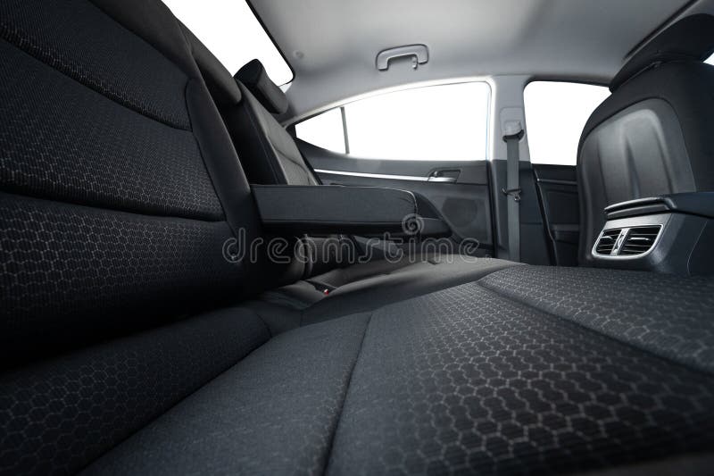 Empty clean car cabin stock image. Image of inside, isolated - 329644839