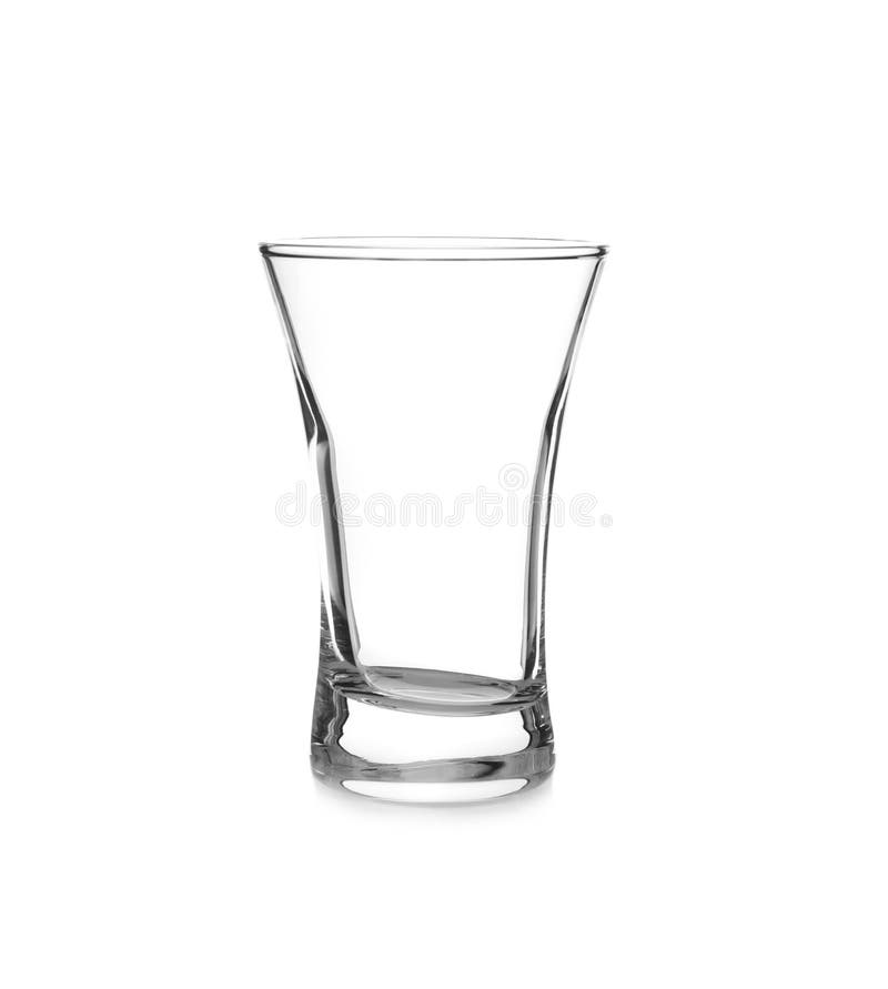 Empty Clean Shot Glass Isolated Stock Image - Image of beverage, party ...