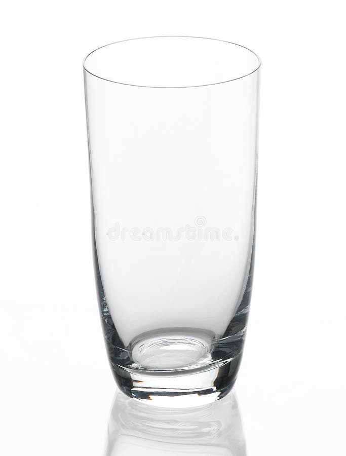 Empty glass stock image. Image of glass, outline, drink - 39384315