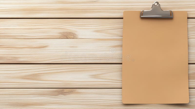 Empty Clipboard on Rustic Wood Blank Clipboard Rustic Wood Background ...