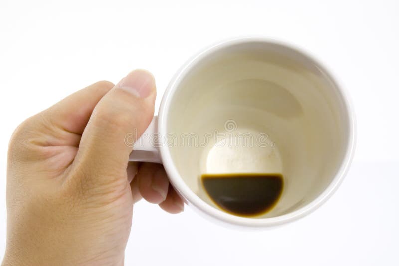 Empty coffee cup stock photo. Image of white, espresso - 1566158