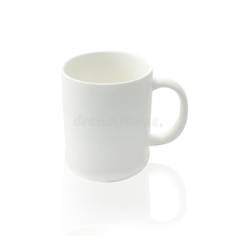 Empty Coffee Cup or Coffee Mug Isolated on White Background Stock Photo ...