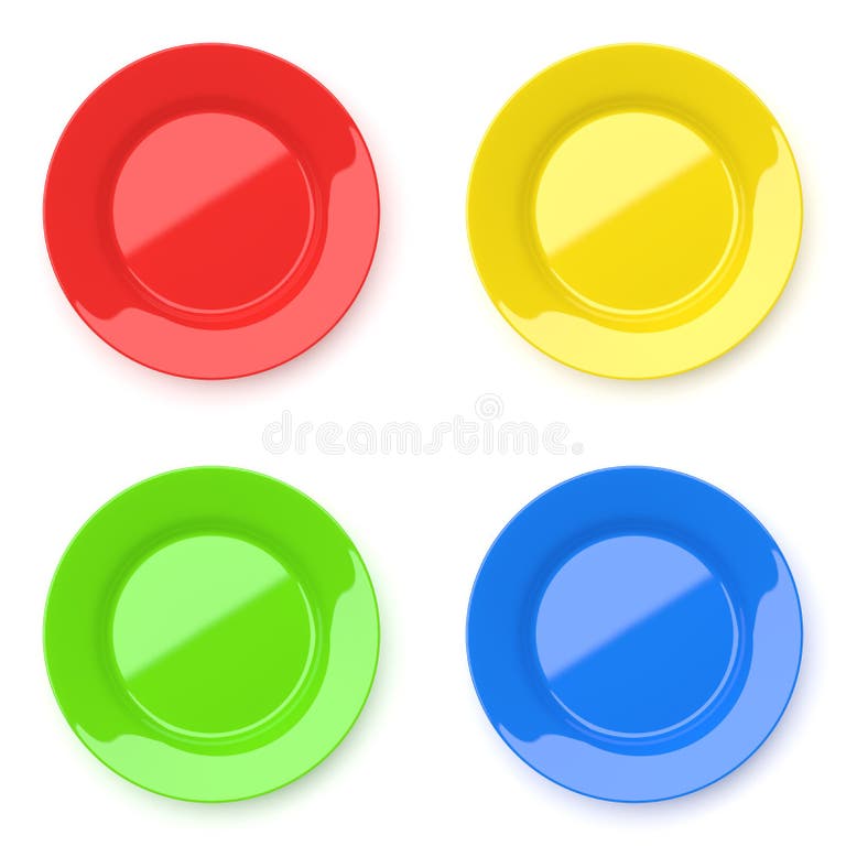 Round Plates Stock Illustrations – 3,015 Round Plates Stock ...