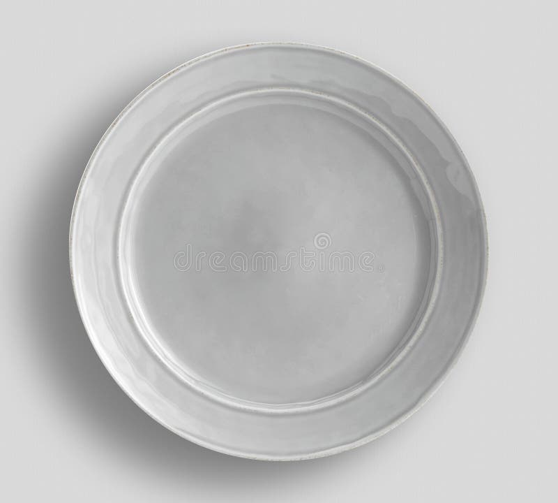 Empty Color Dish Plate Background - Empty Porcelain Color Dish of ...