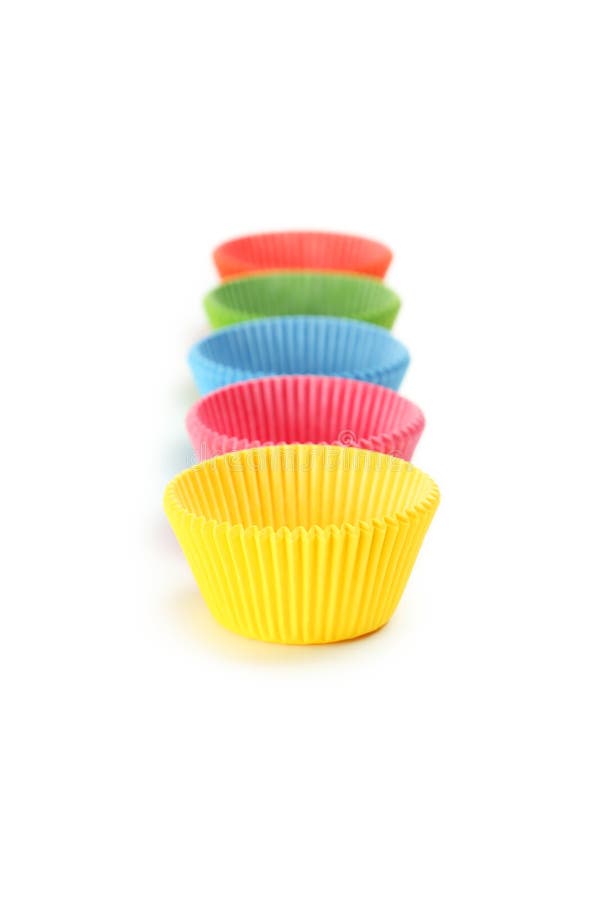 298 Empty Cupcake Case Isolated White Background Stock Photos - Free ...
