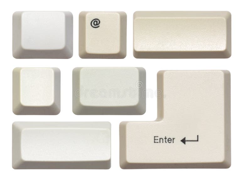 Empty computer keys stock photo. Image of buttons, computer - 9673802