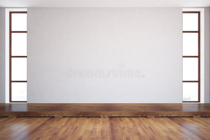 Empty concrete room stock illustration. Illustration of empty - 78278249