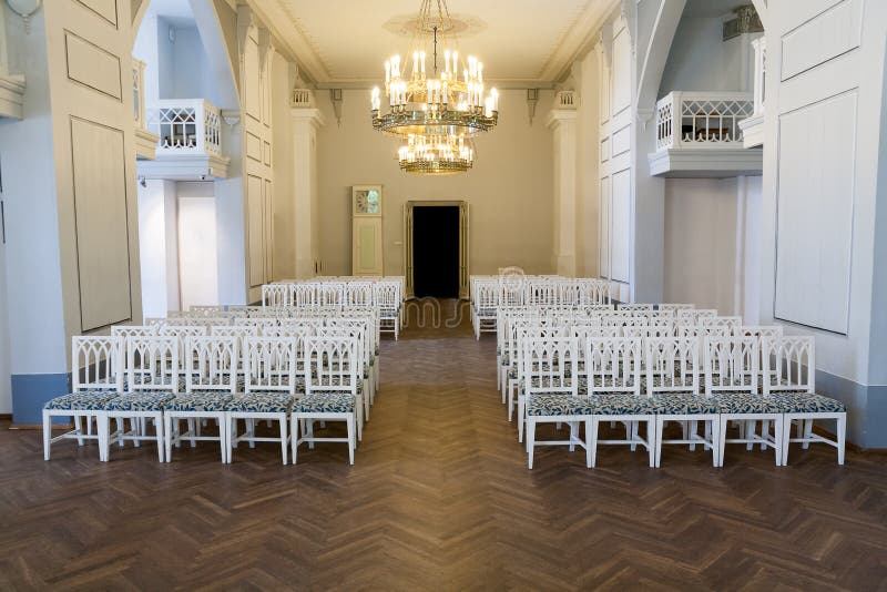 Empty conference hall stock photo. Image of discussion - 66035060