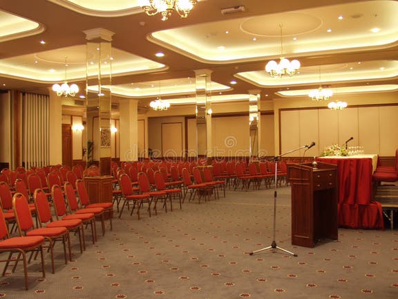 Empty Conference room stock photo. Image of chairs, indoor - 1832642