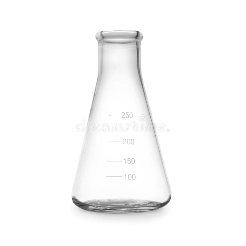 Empty Conical Flask on Background. Laboratory Glassware Stock Image ... Empty Conical Flask on Background. Laboratory Glassware Stock Image ...