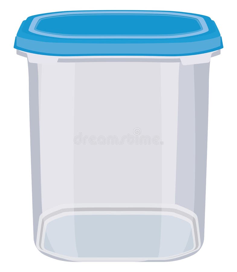 Empty container, icon stock vector. Illustration of metallic - 261386471