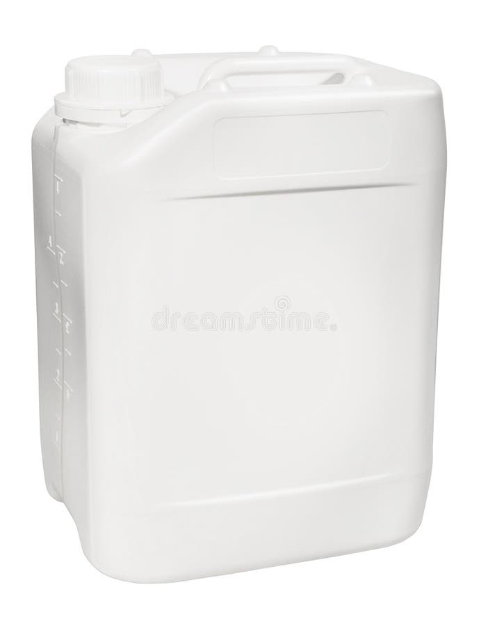 Empty Container on White Background Stock Photo - Image of disposal ...