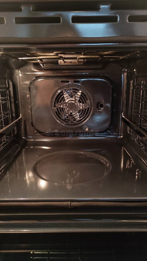 Empty Convection Oven with Fan and Racks Displaying Cooking Potential ...