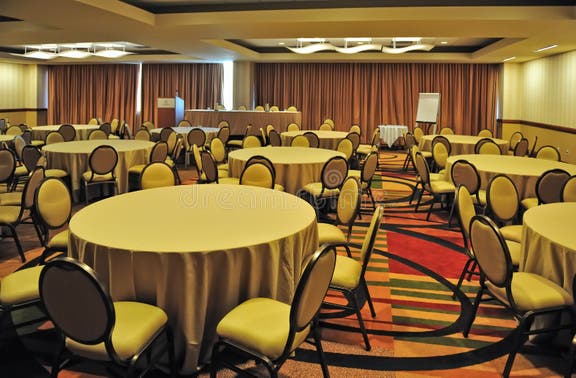 Empty Convention Center Hall Stock Photo - Image of chairs, conference ...