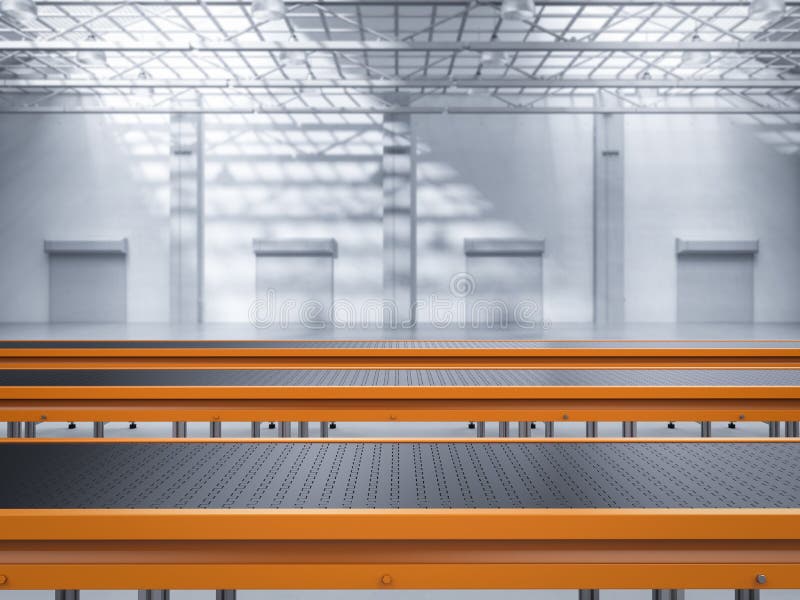 Empty conveyor belt stock image. Image of horizontal - 31006881