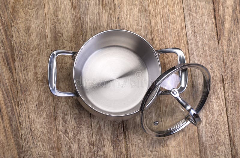 Empty cooking pot stock image. Image of cook, iron, handle - 74697259