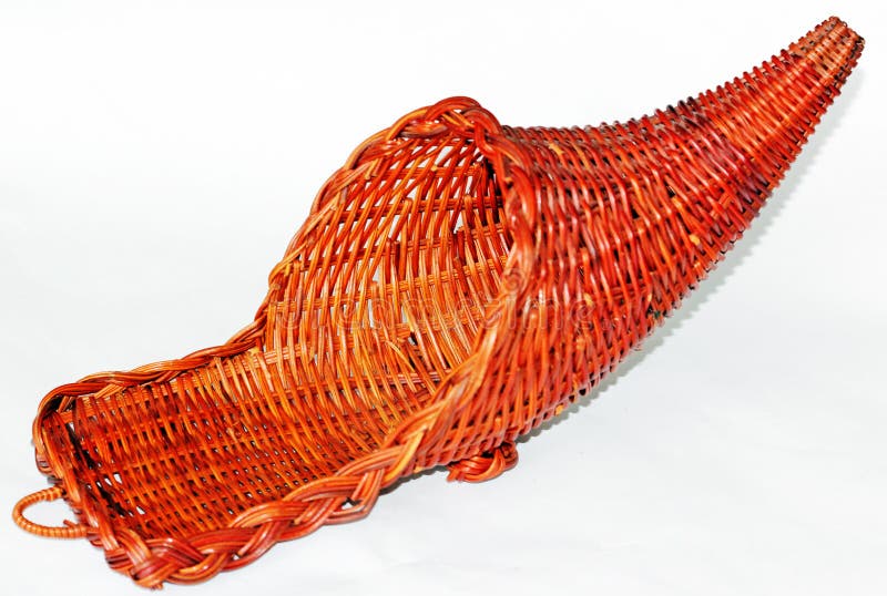 Empty cornucopia stock photo. Image of wicker, plenty - 10690920