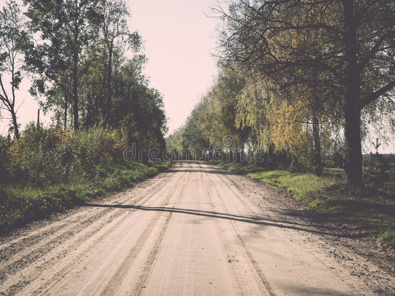 Empty country road stock image. Image of environment - 47133767