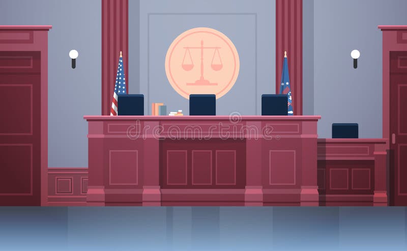 Courthouse Inside Stock Illustrations – 130 Courthouse Inside Stock ...