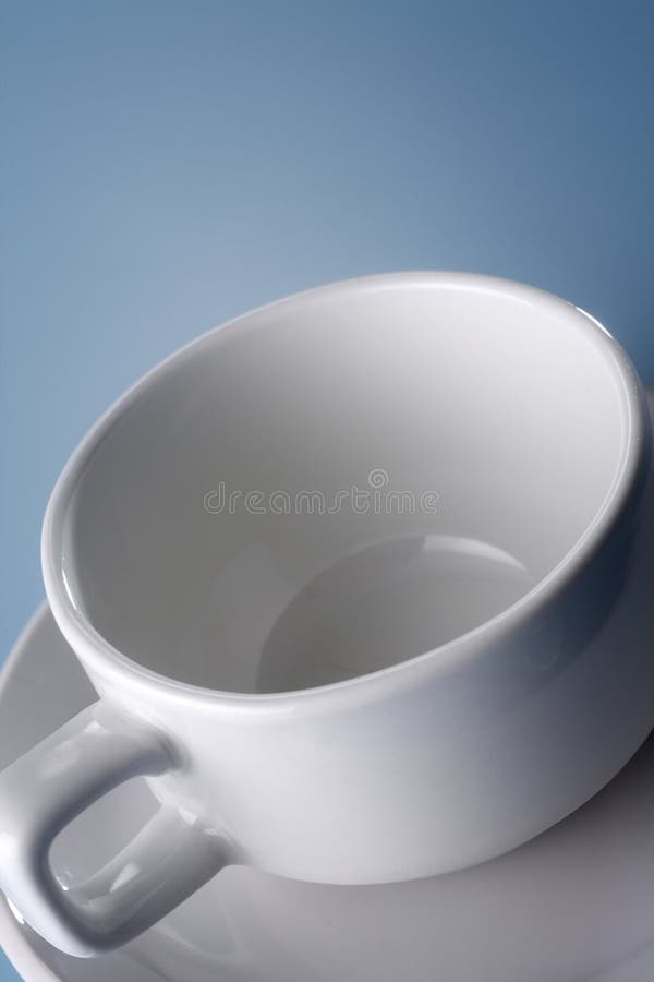 Empty cup stock image. Image of object, angle, crop, ware - 16922821