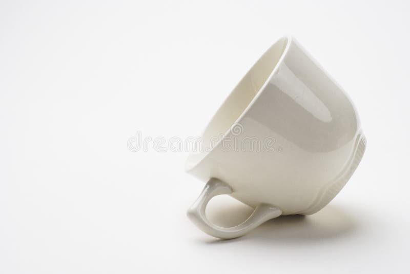 Empty Cup on with Background Stock Photo - Image of photograph, life ...