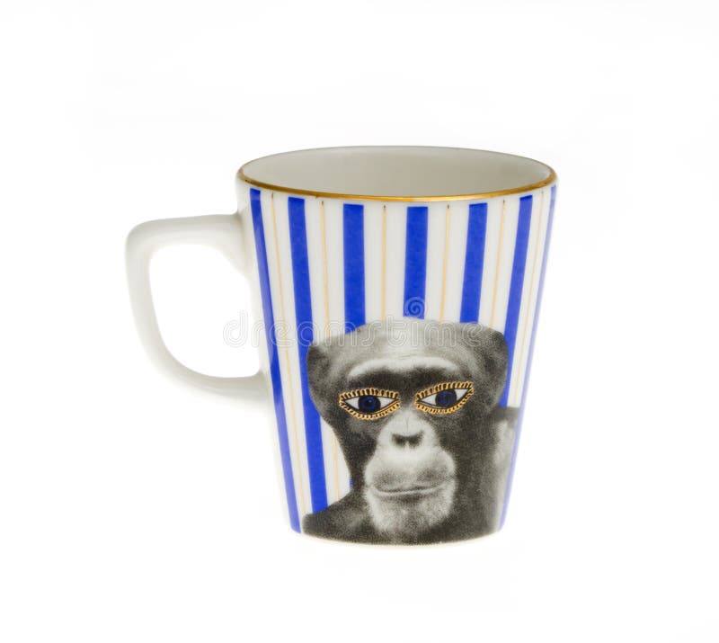 Empty Cup Isolated on White Background Stock Photo - Image of white ...