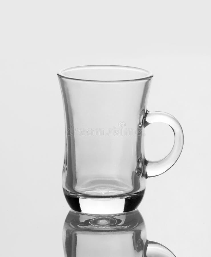 Empty Cup of Tea with Handle Stock Image - Image of drink, empty: 86812383