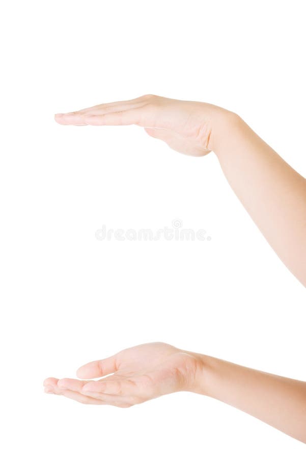 Empty cupped hand stock photo. Image of give, cupped - 33499060