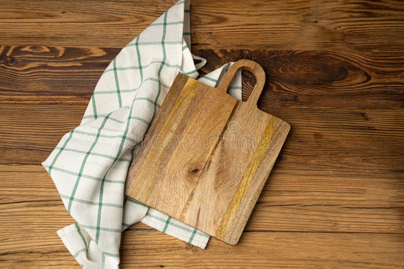 Empty Cutting Board Texture Background, Wooden Chopping Board Mockup ...