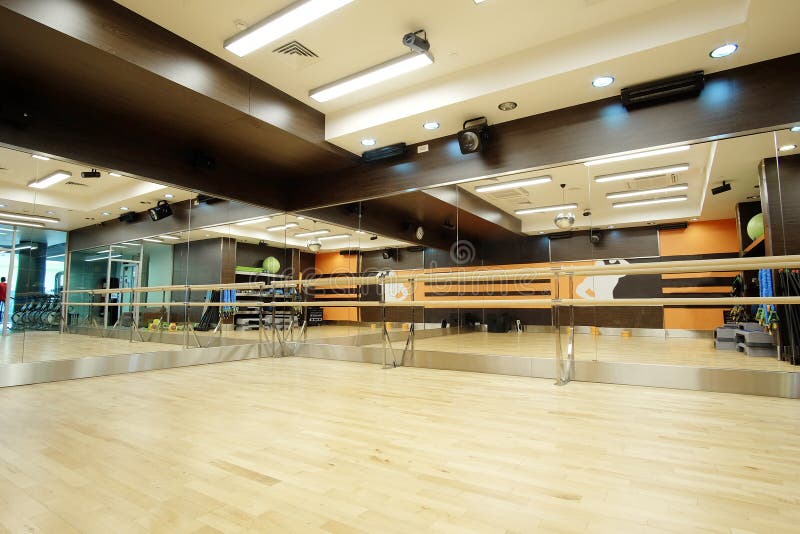 Empty dance hall stock image. Image of center, floor - 76669531