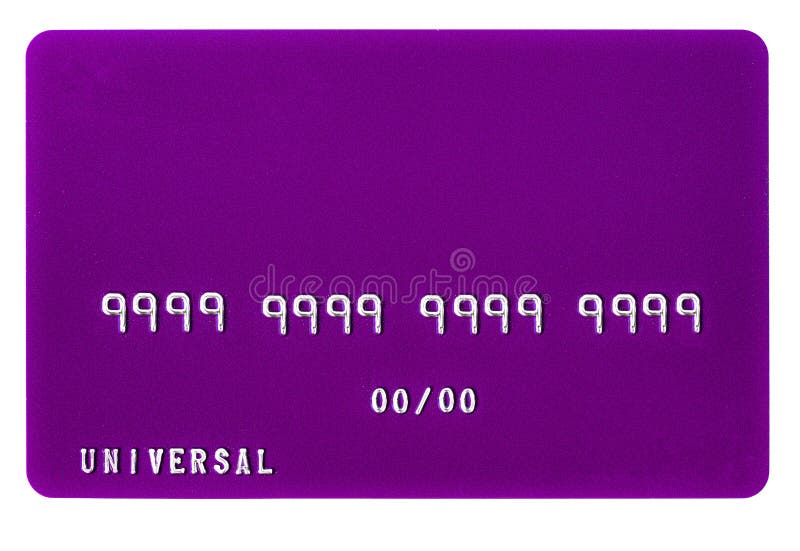 Empty Debit, Credit Card Closeup Stock Photo - Image of design, icon ...