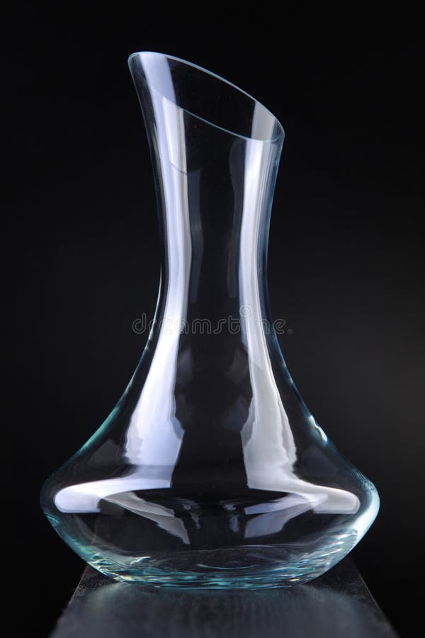 Empty decanter stock photo. Image of delicious, decanter - 53399246