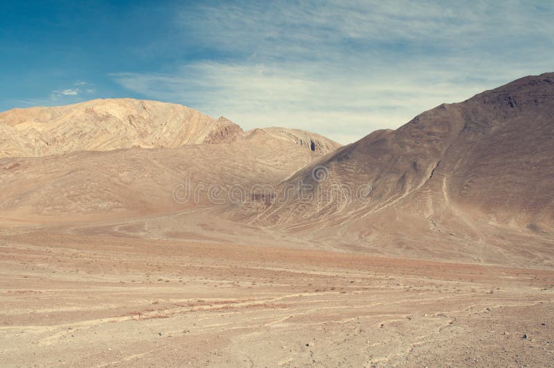 Empty desert in himalayas stock photo. Image of ladakh - 119929512