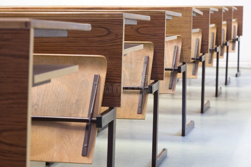 Empty desks stock photo. Image of room, student, empty - 7940986