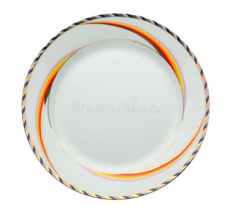 Empty dinner plate stock photo. Image of dinner, object - 28083058