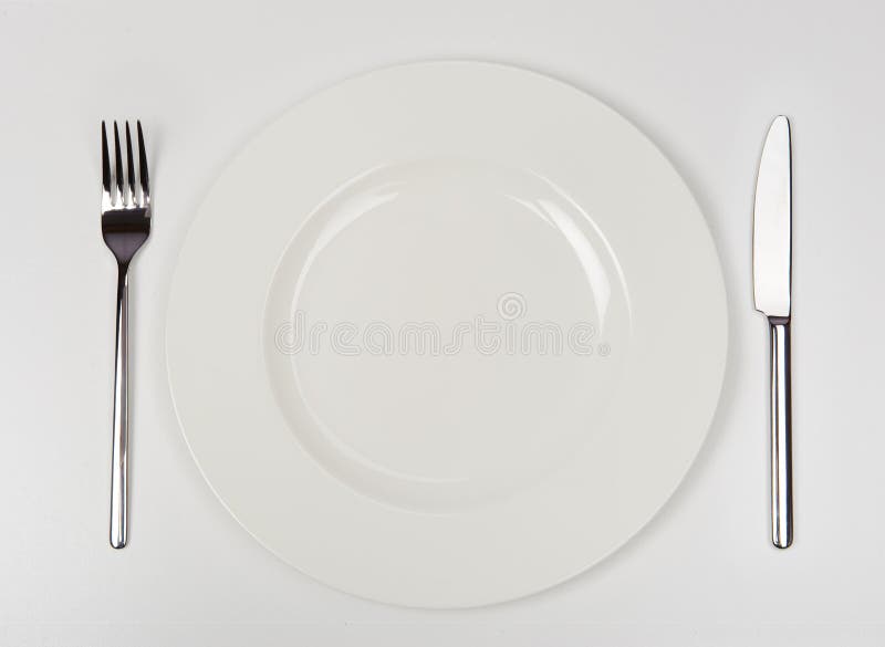 Empty Dish stock image. Image of cutlery, white, dish - 14513513