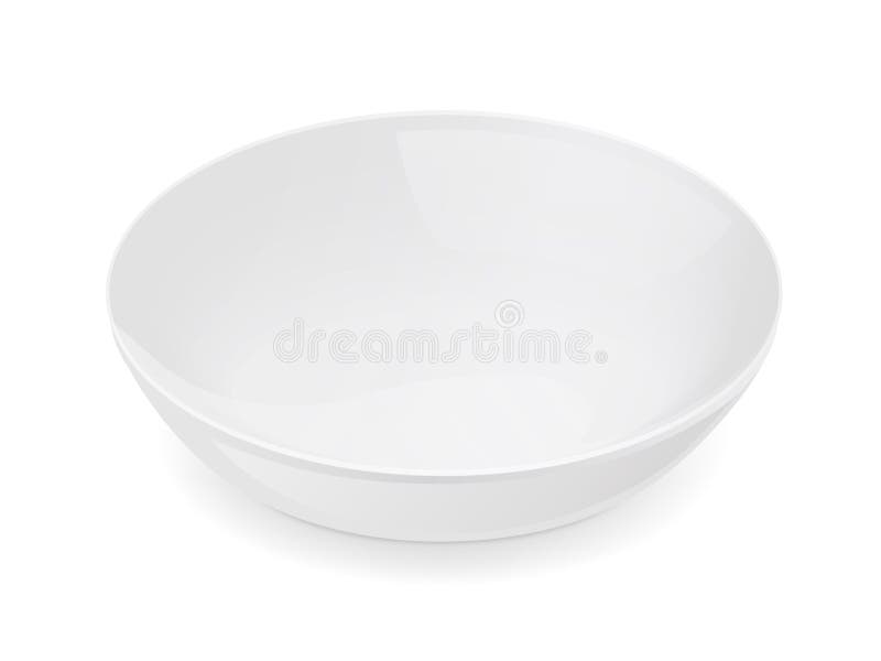 Empty dish stock vector. Illustration of white, cook - 23594657