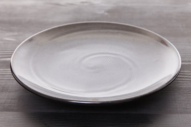 Empty Dish on a Dining Table Stock Image - Image of dinner, dining ...
