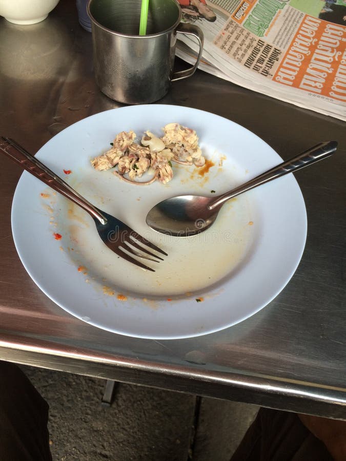 Empty dish editorial photo. Image of thailand, fock, hungry - 42616401