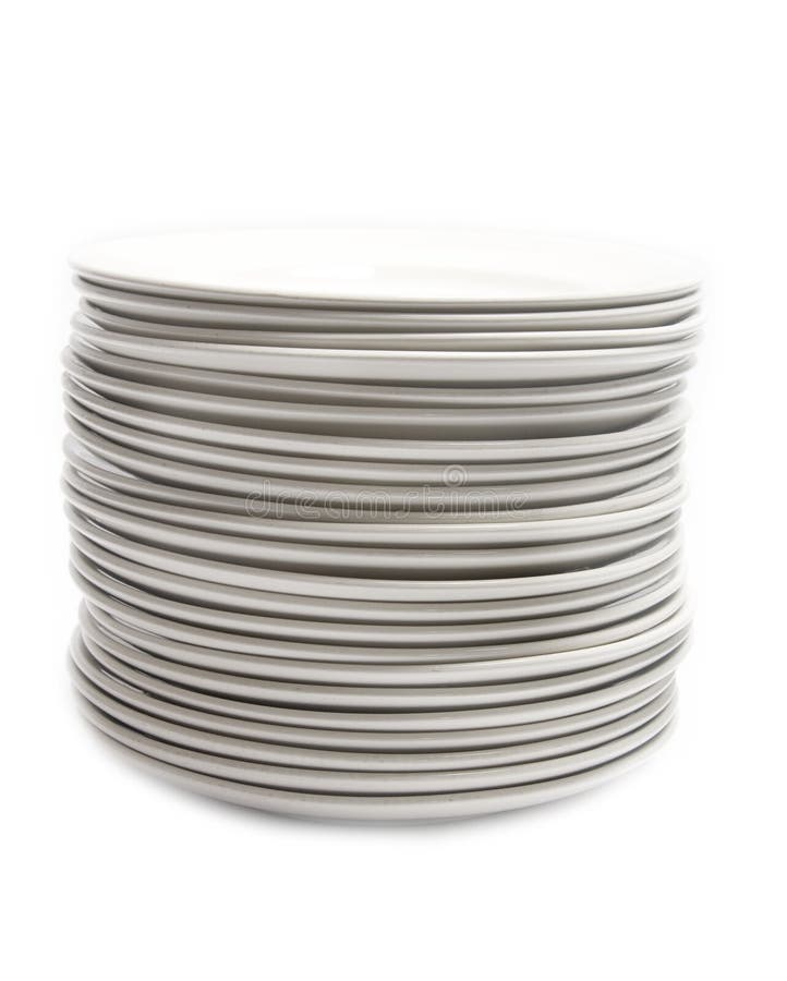 Empty dishes stock image. Image of ceramic, white, abstract - 17378715