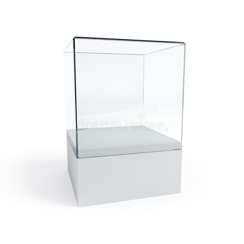 Empty display case stock illustration. Illustration of platform - 21105219