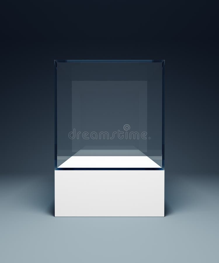 Empty display case stock illustration. Illustration of platform - 21105219