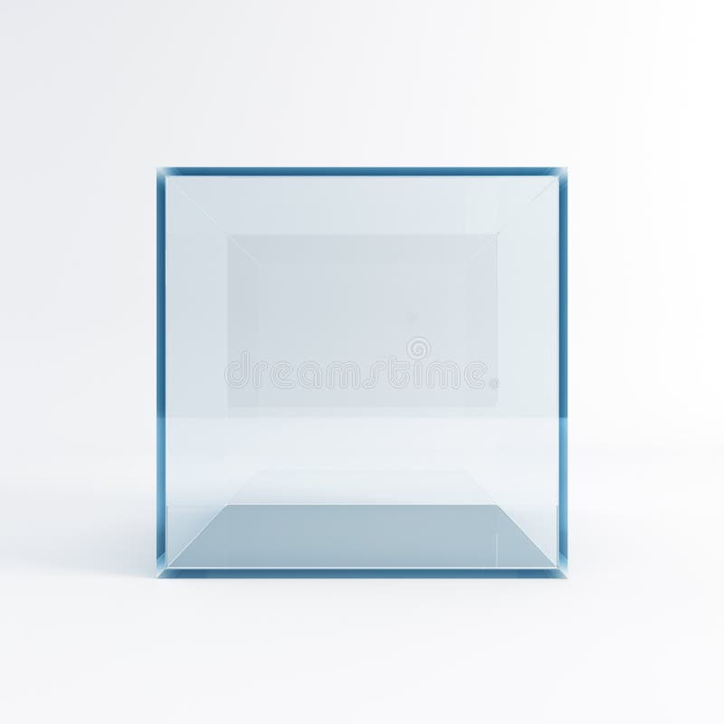 Empty display case stock illustration. Illustration of rendering - 22053381
