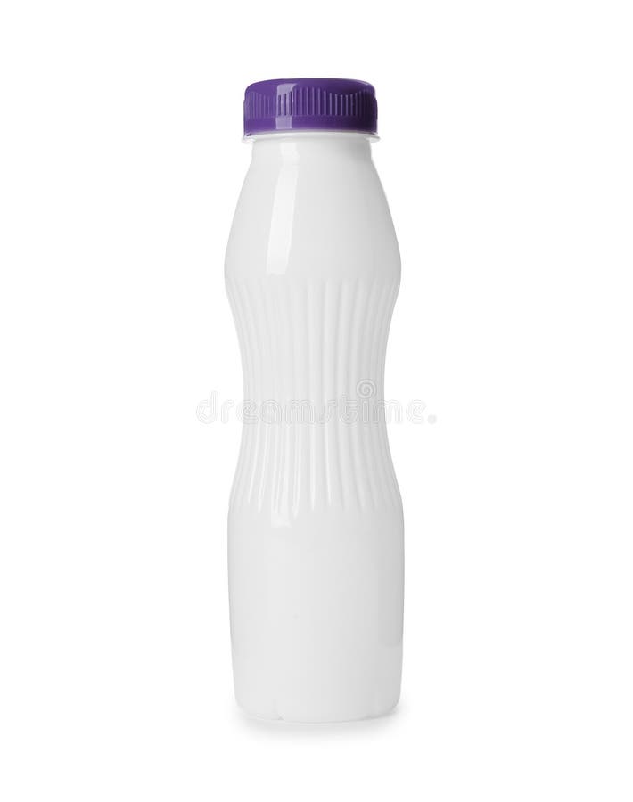 Empty Disposable Plastic Bottle Isolated on White Stock Photo - Image ...