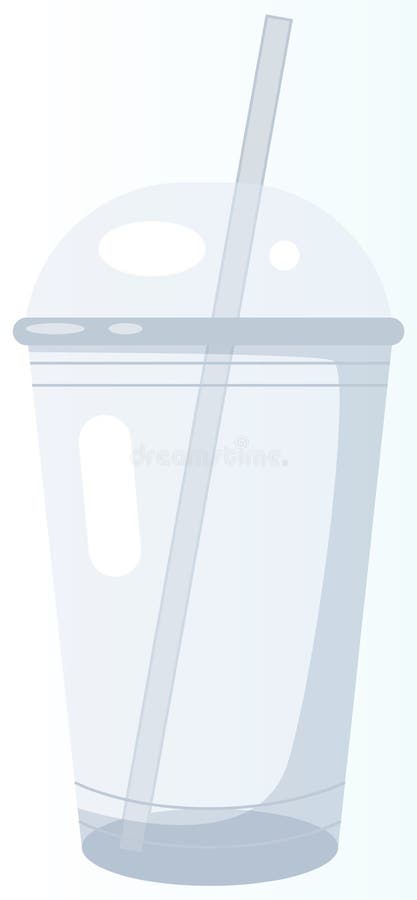 Empty Milkshake Glass stock vector. Illustration of drawn - 41283545